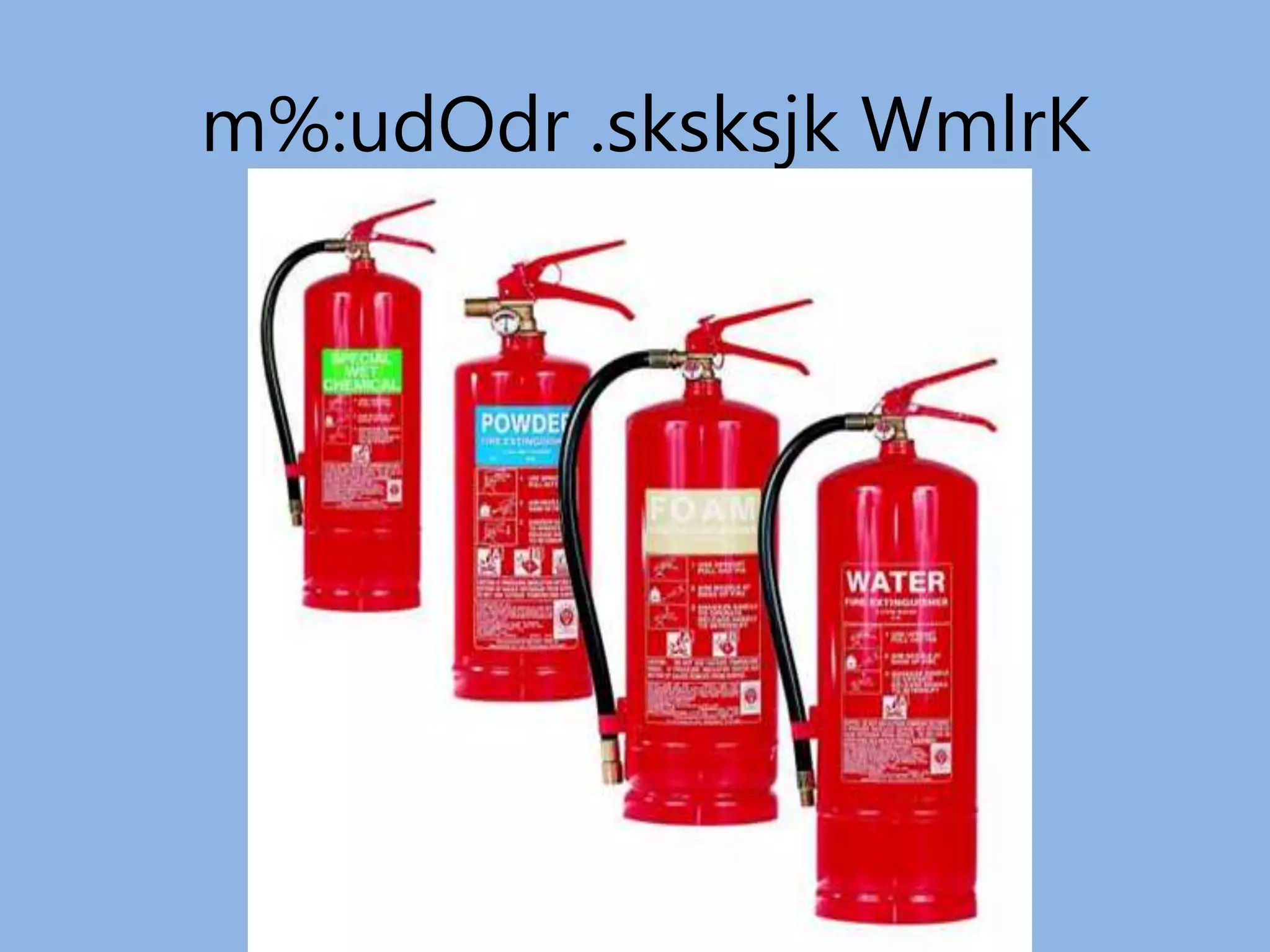FIRST AID FIRE APPLIANCES.ppt