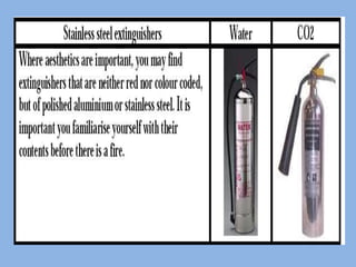 FIRST AID FIRE APPLIANCES.ppt