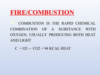 First Aid Fire Fighting Appliances for Security personnel.ppt