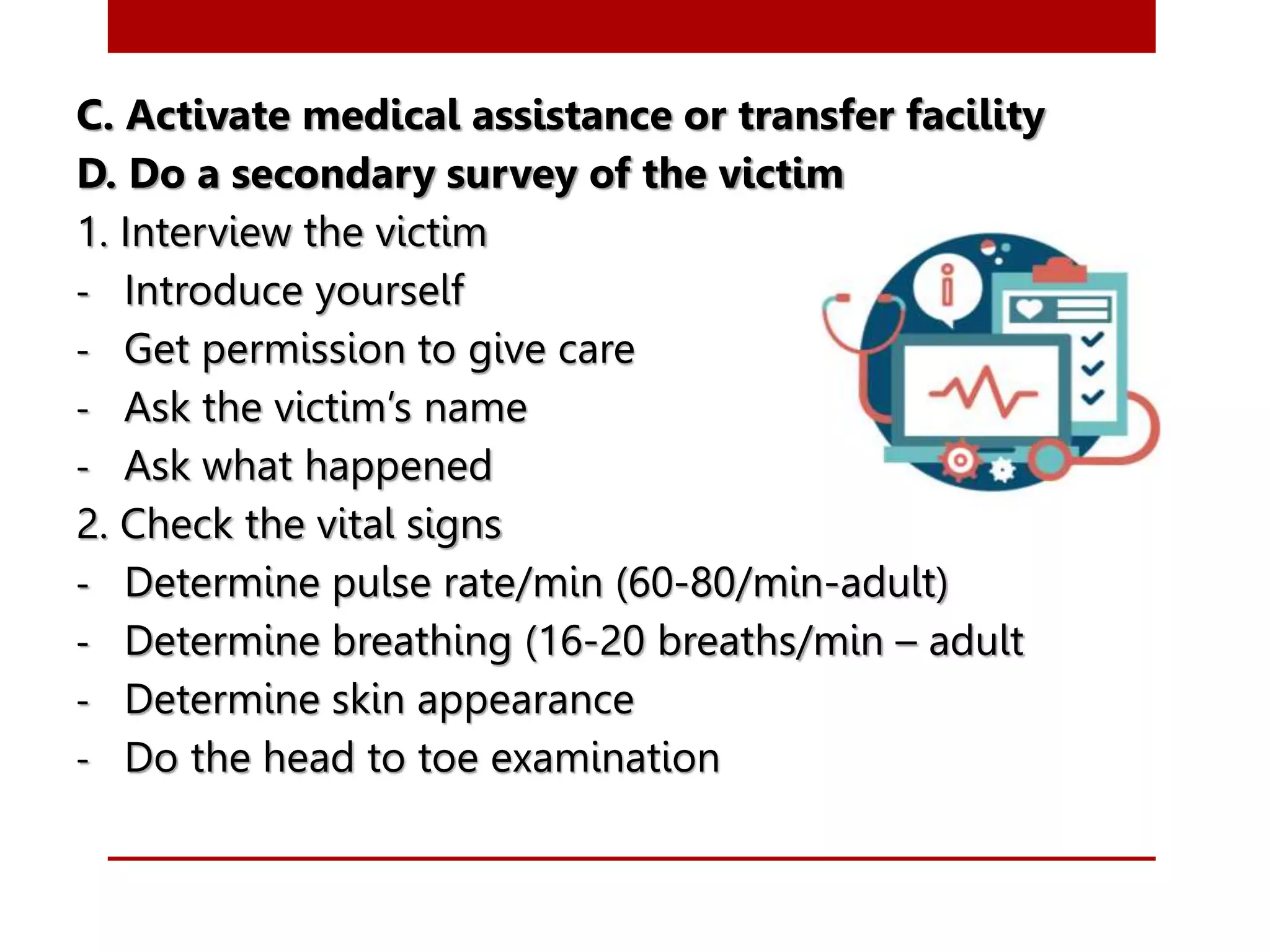 FIRST AID FIRST AID_3.pptx | First Aid | Injuries