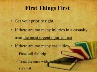 FIRST AID AND CPR | PPTX