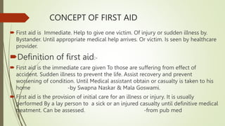 FIRST AID FOR 1ST YEAR.pptx