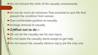 FIRST AID FOR 1ST YEAR.pptx