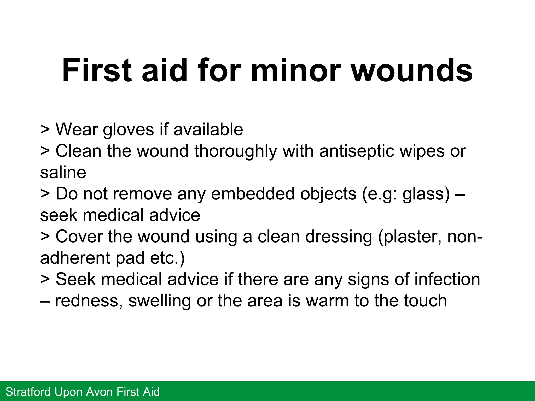 First aid for bleeding and shock | PPTX