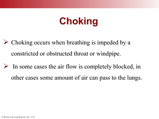 First aid for chocking (ayoub) | PPT