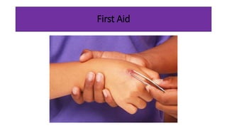 First aid for common injuries | PPTX