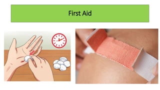 First aid for common injuries | PPTX