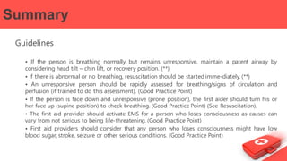 first aid for fainting 2.pdf in nursing school | PPT