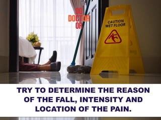 First Aid for Falls | PPTX