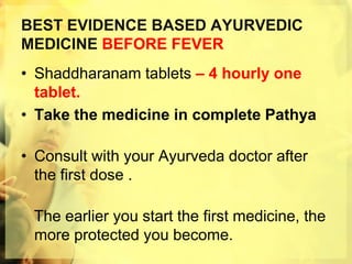 First aid for fever | PPTX