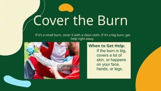 First Aid for Kids Basics of AID Safety, Wounds & Burns | PPTX