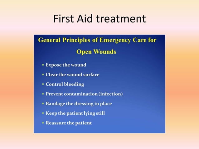 First aid for patients with Wound, Hemorrhage.pptx