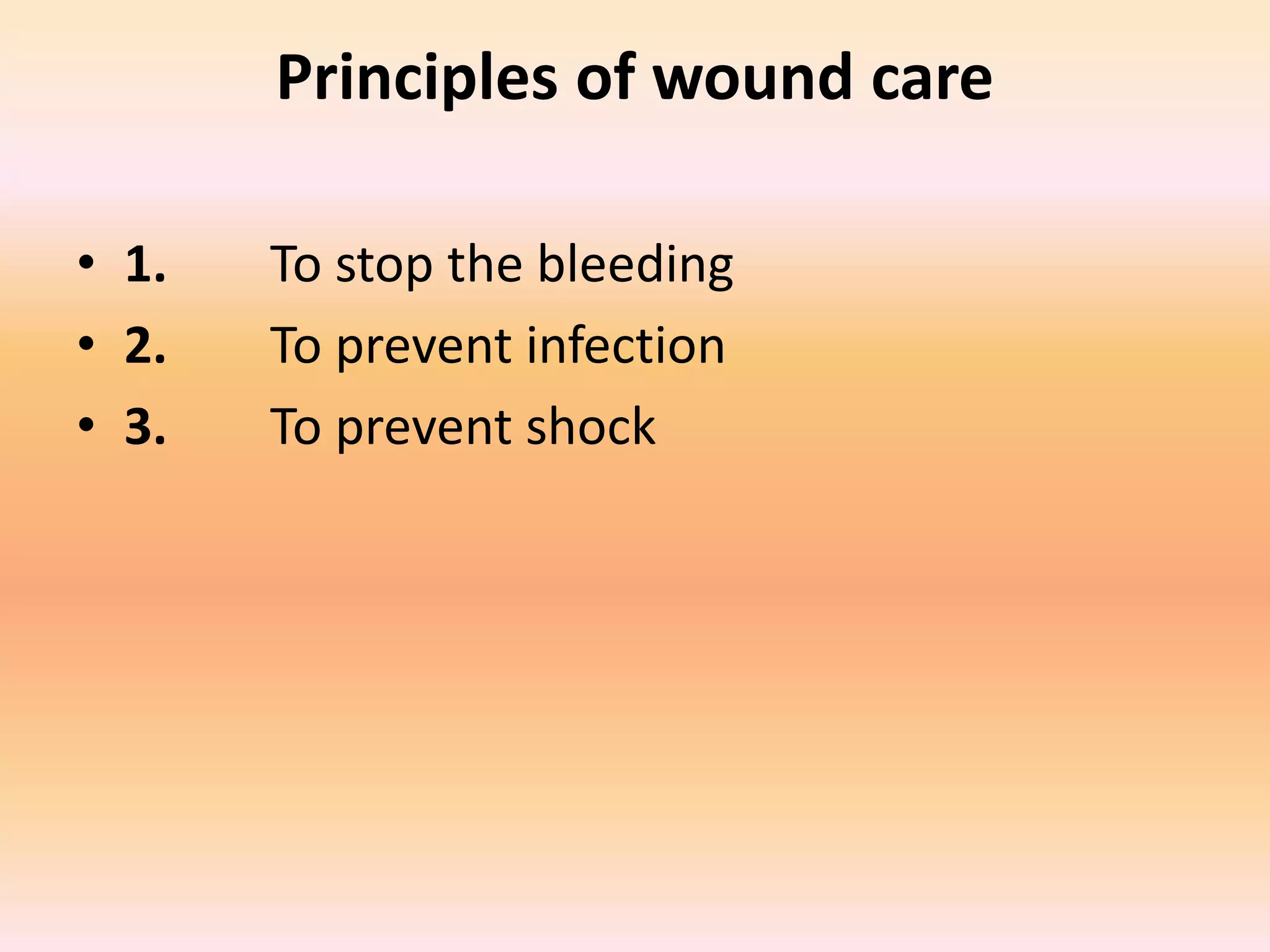 First aid for patients with Wound, Hemorrhage.pptx