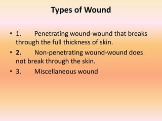 First aid for patients with Wound, Hemorrhage.pptx
