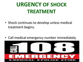 First aid for shock | PPTX