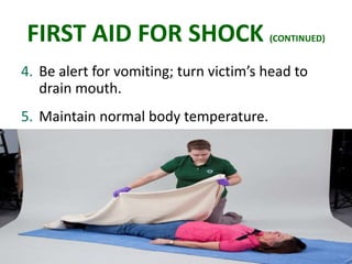 First aid for shock | PPTX