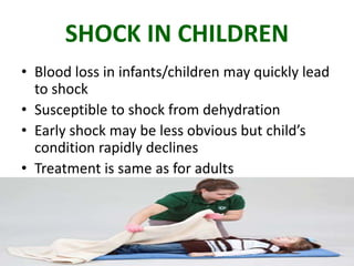 First aid for shock | PPTX