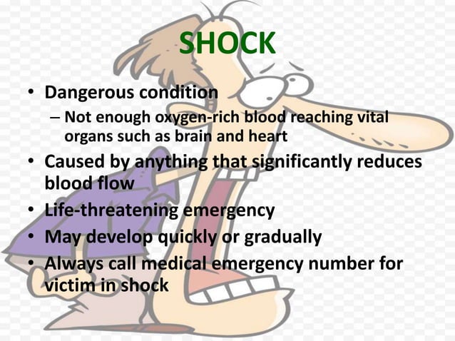 First aid for shock | PPTX