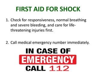 Shock First Aid