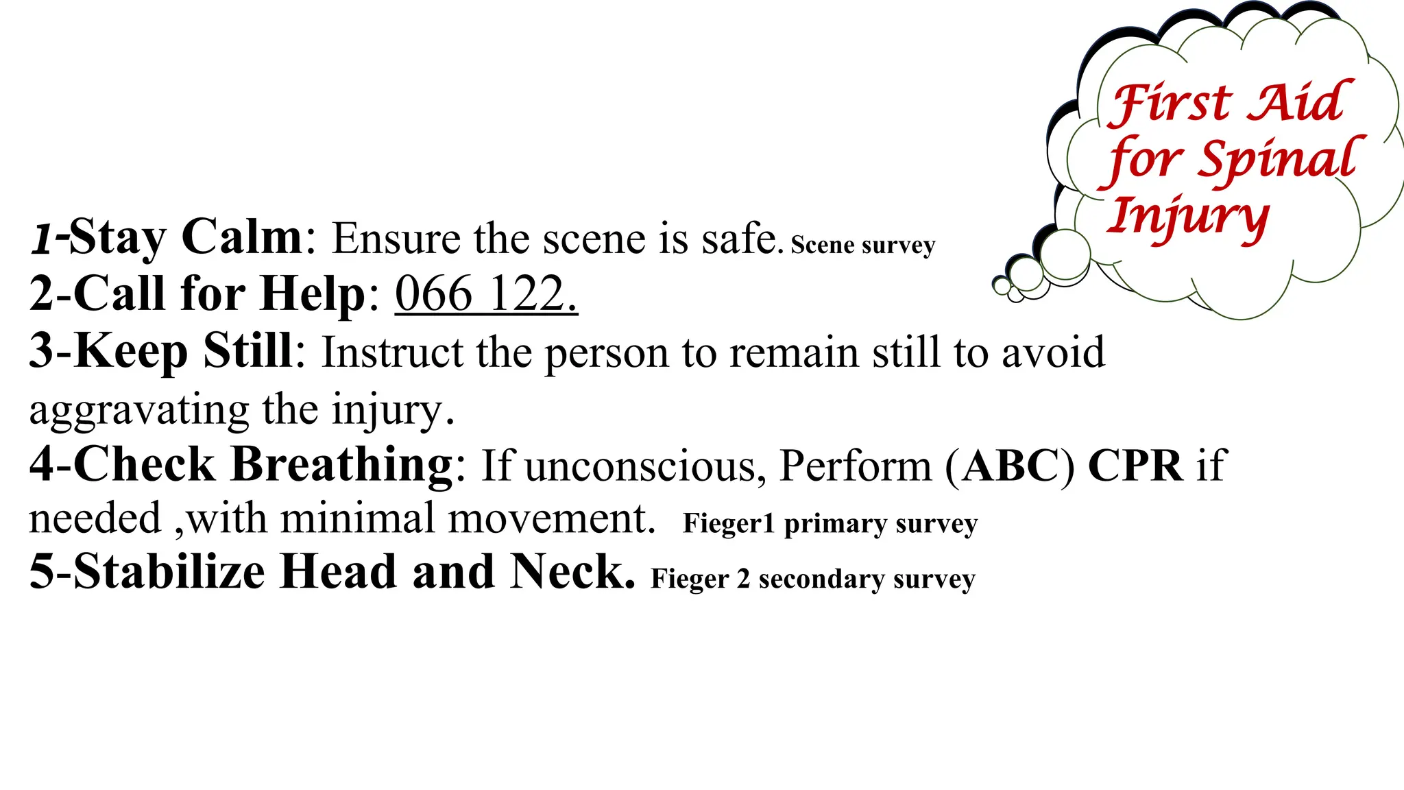 First aid for spinal injury (1).pptx..... | PPTX