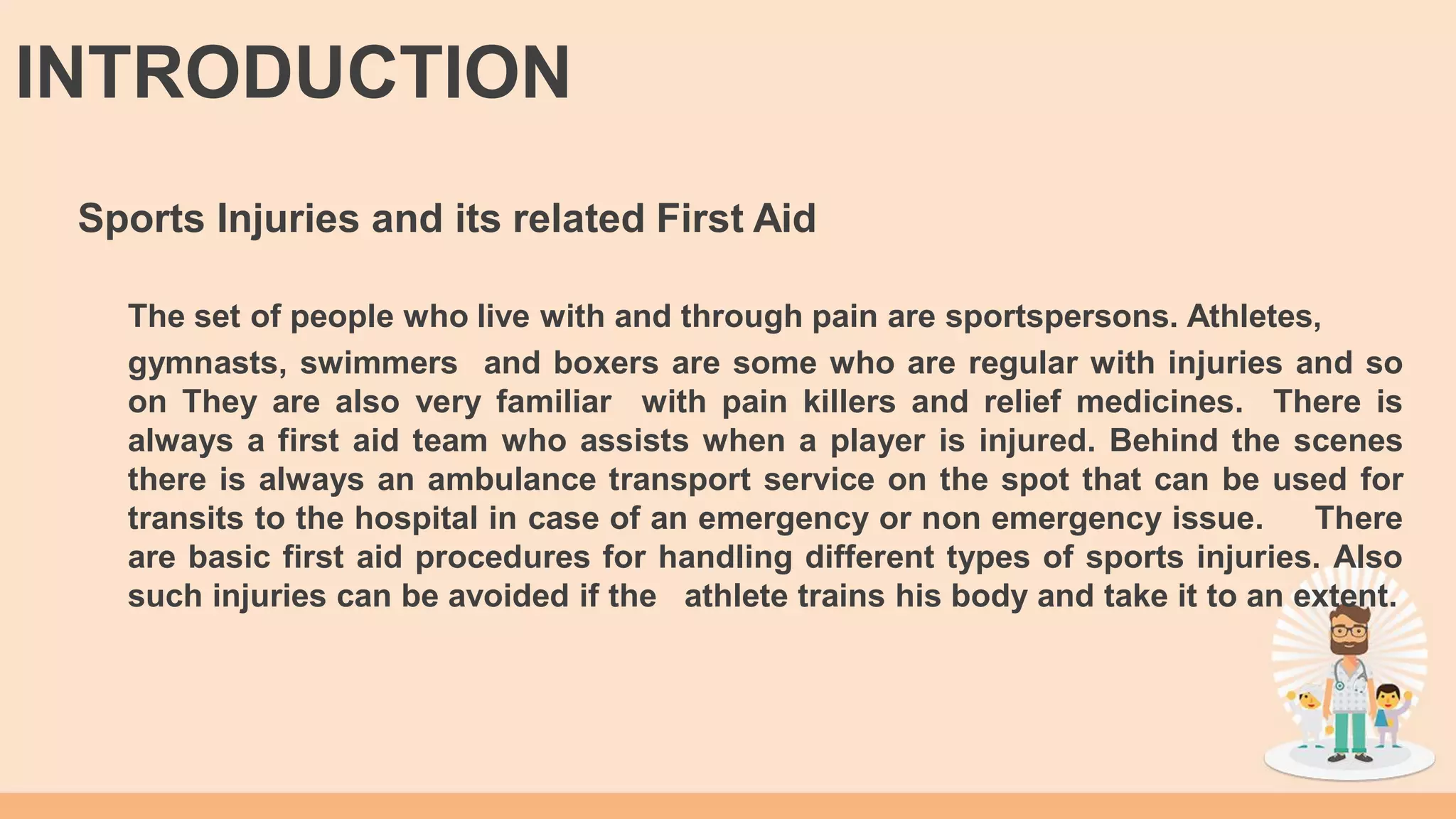 Sports-related Injuries and First Aid | PDF