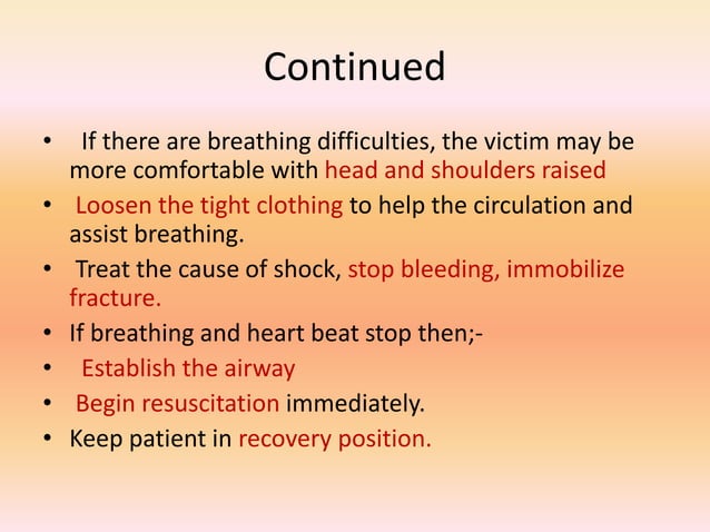 first Aid for Stroke and Shock.pptx