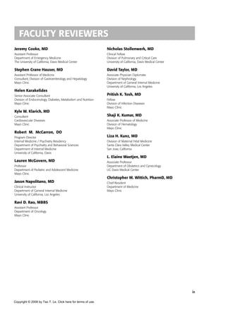 First Aid for the USMLE Step 3, Second Edition (First Aid USMLE ...