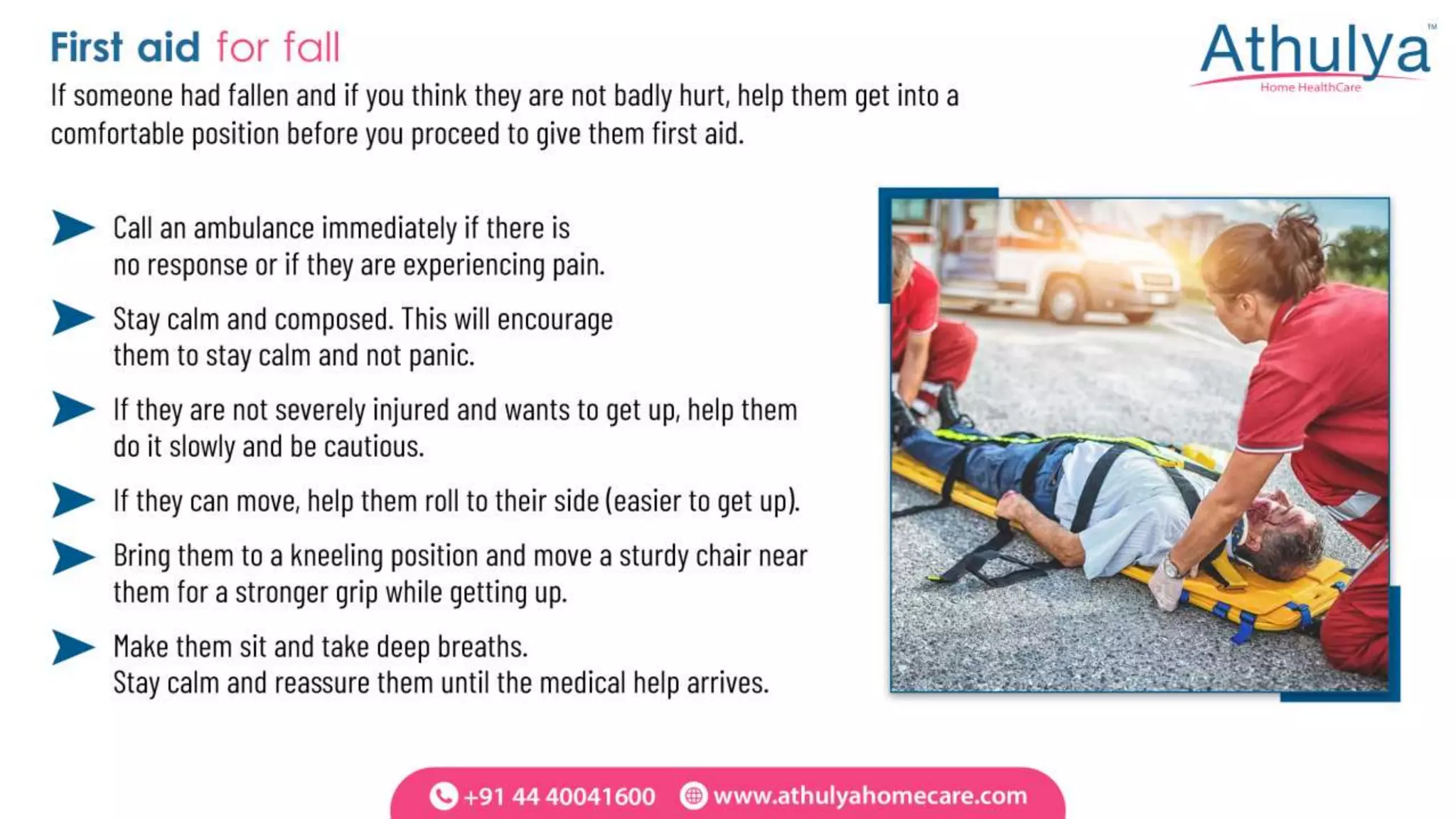 First aid guide for every emergency at home | Athulya Homecare | PPTX