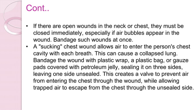 First aid in breathing difficulty.pptx | First Aid | Injuries