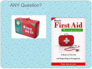 First Aid in emergency pptx | PPTX