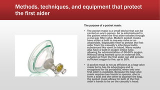 First Aid in the workplace | PPTX