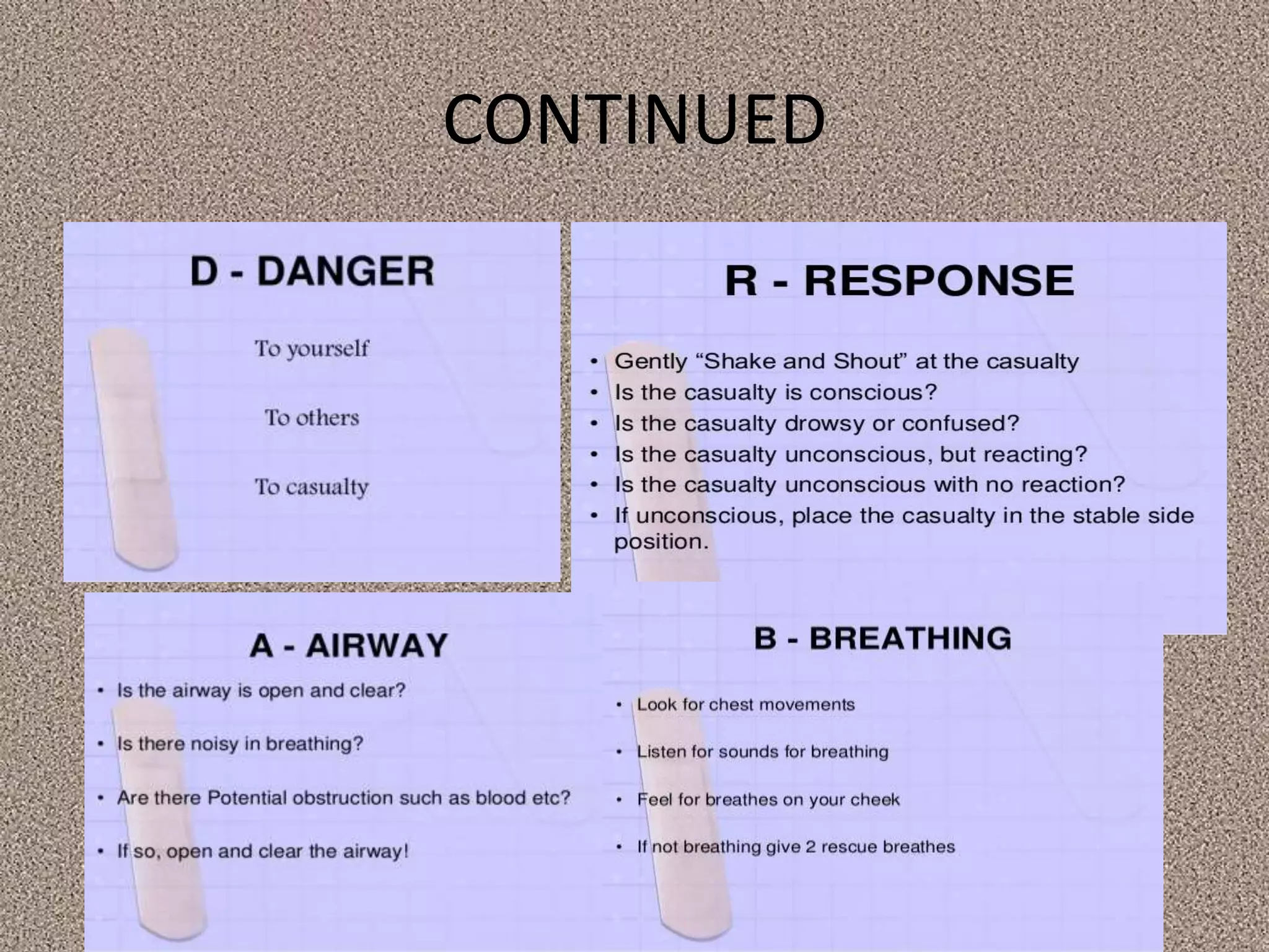First aid introduction and emergency | PPTX