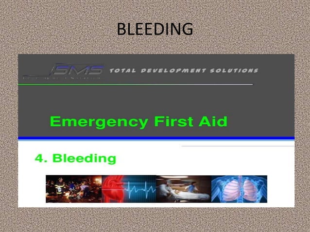 First aid introduction and emergency | PPTX | First Aid | Injuries