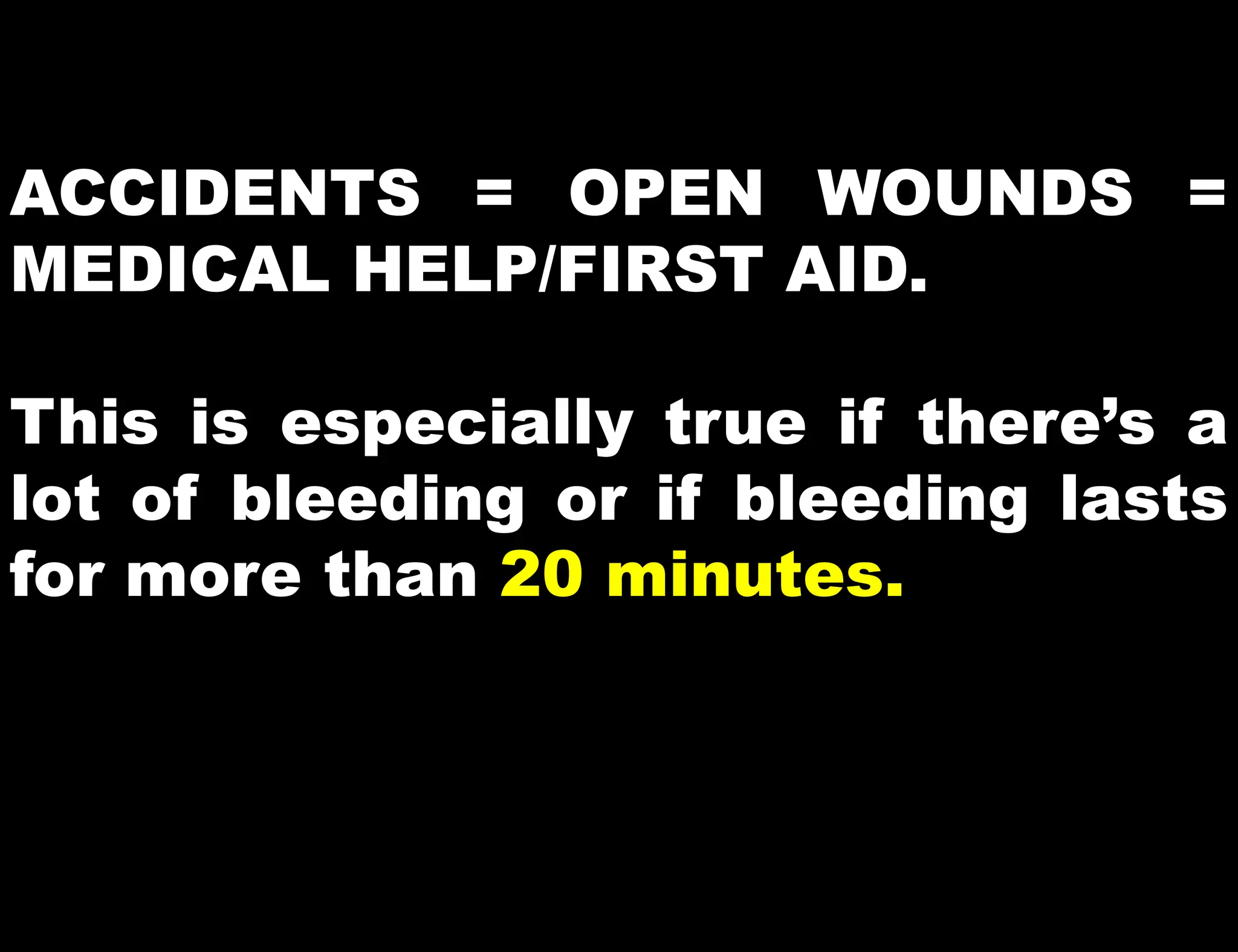 FIRST AID IN WOUND MANAGEMENT for learners and for everybody training ...