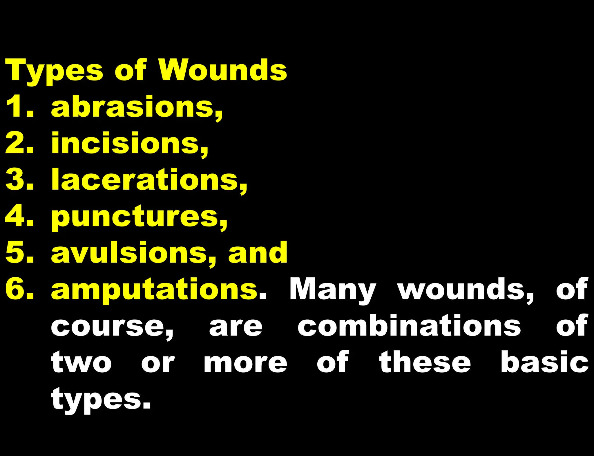 FIRST AID IN WOUND MANAGEMENT for learners and for everybody training ...