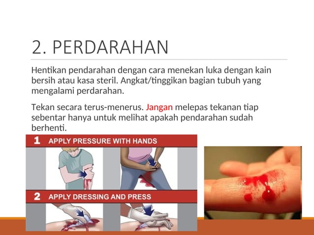 First Aid Kecelakaan Kerja dan kecelakaan lalu lintas | PPT