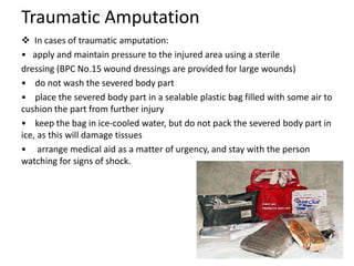 First aid kit | PPTX