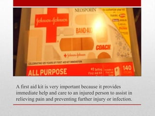 First aid kit | PPT