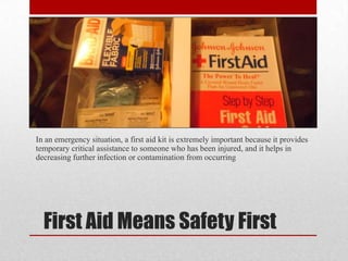 First aid kit | PPT