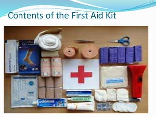 First aid kit | PPTX