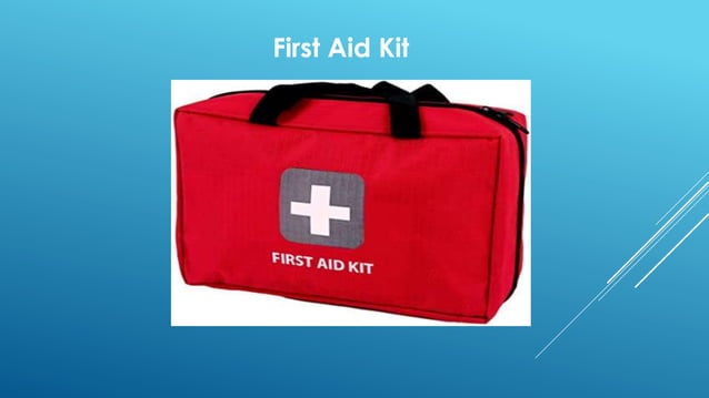 First aid kit | PPT