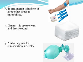 first aid kit.pptx1111111111111111111111111111 | PPTX