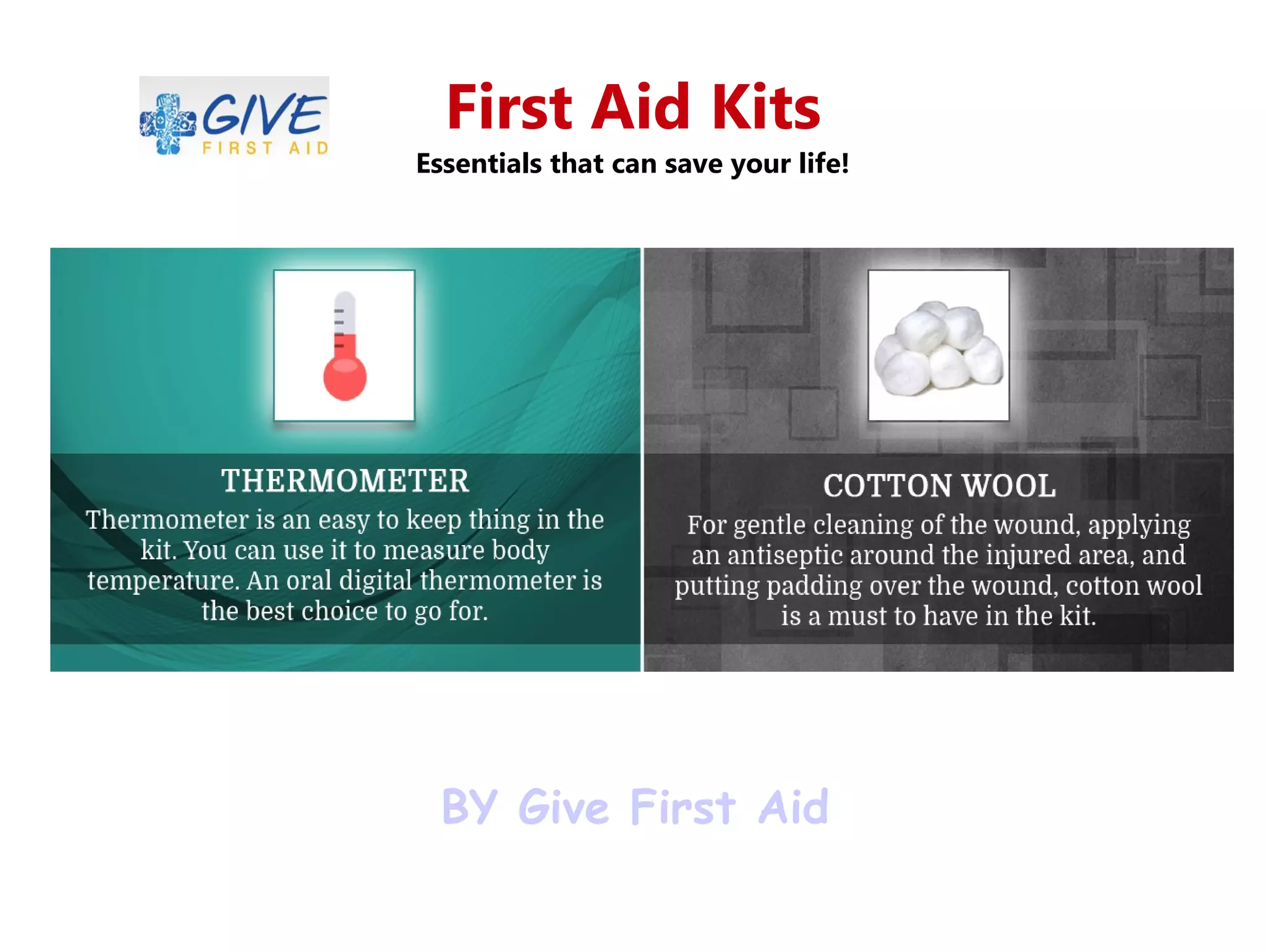First Aid Kit By Give First Aid Sunshine Coast | PPT
