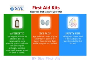 First Aid Kit By Give First Aid Sunshine Coast | PPT