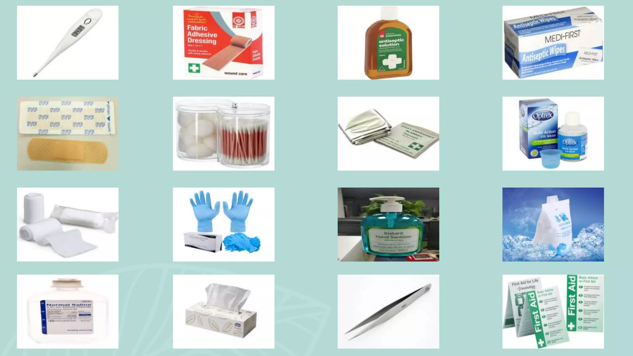 First aid kit ppt | PPTX