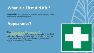 First aid kit ppt | PPTX