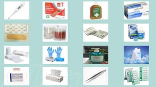 First aid kit ppt | PPTX