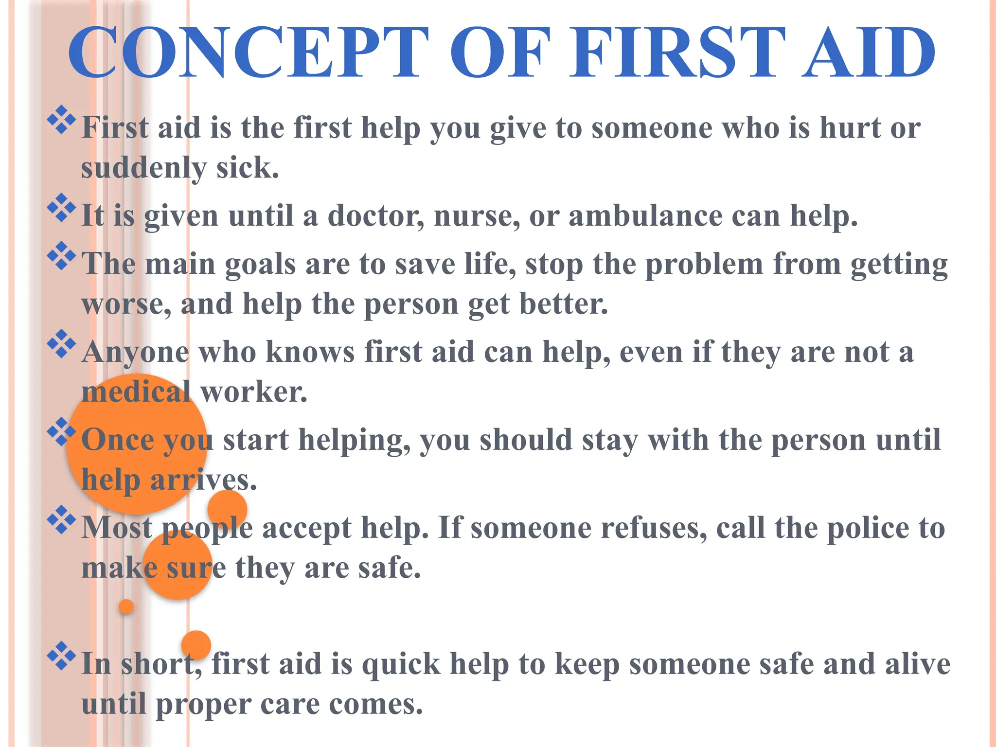 FIRST AID LECTURE UNIT 1 SEMESTER II.pptx