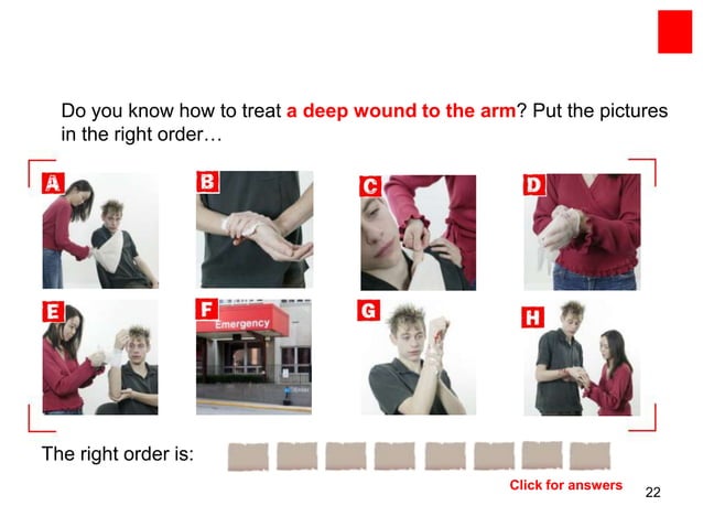 First aid lesson carrying | PPTX