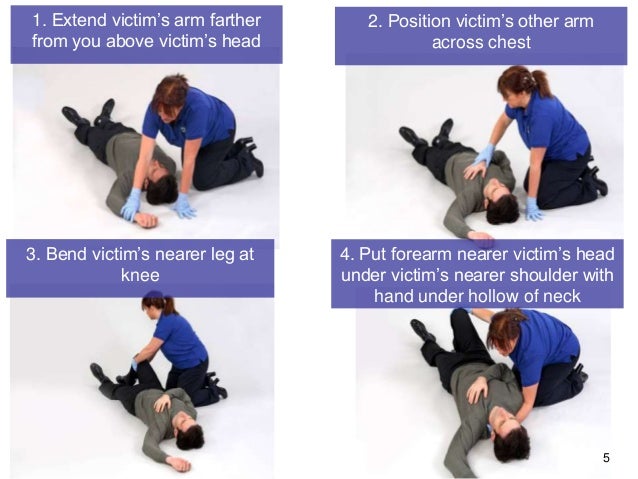 First aid lesson carrying